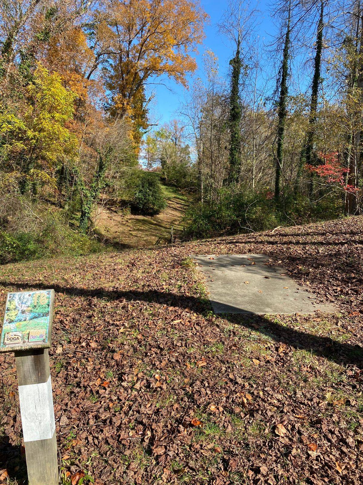 Hole 16 • Course 2 / Ballou Park (Danville, VA) | Disc Golf Courses ...