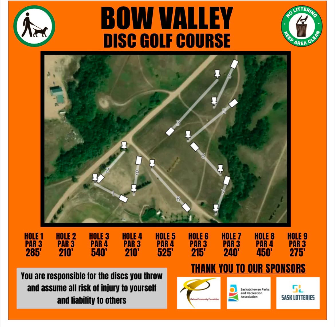 Bow Valley Disc Golf Park · Oxbow, SK · Disc Golf Scene