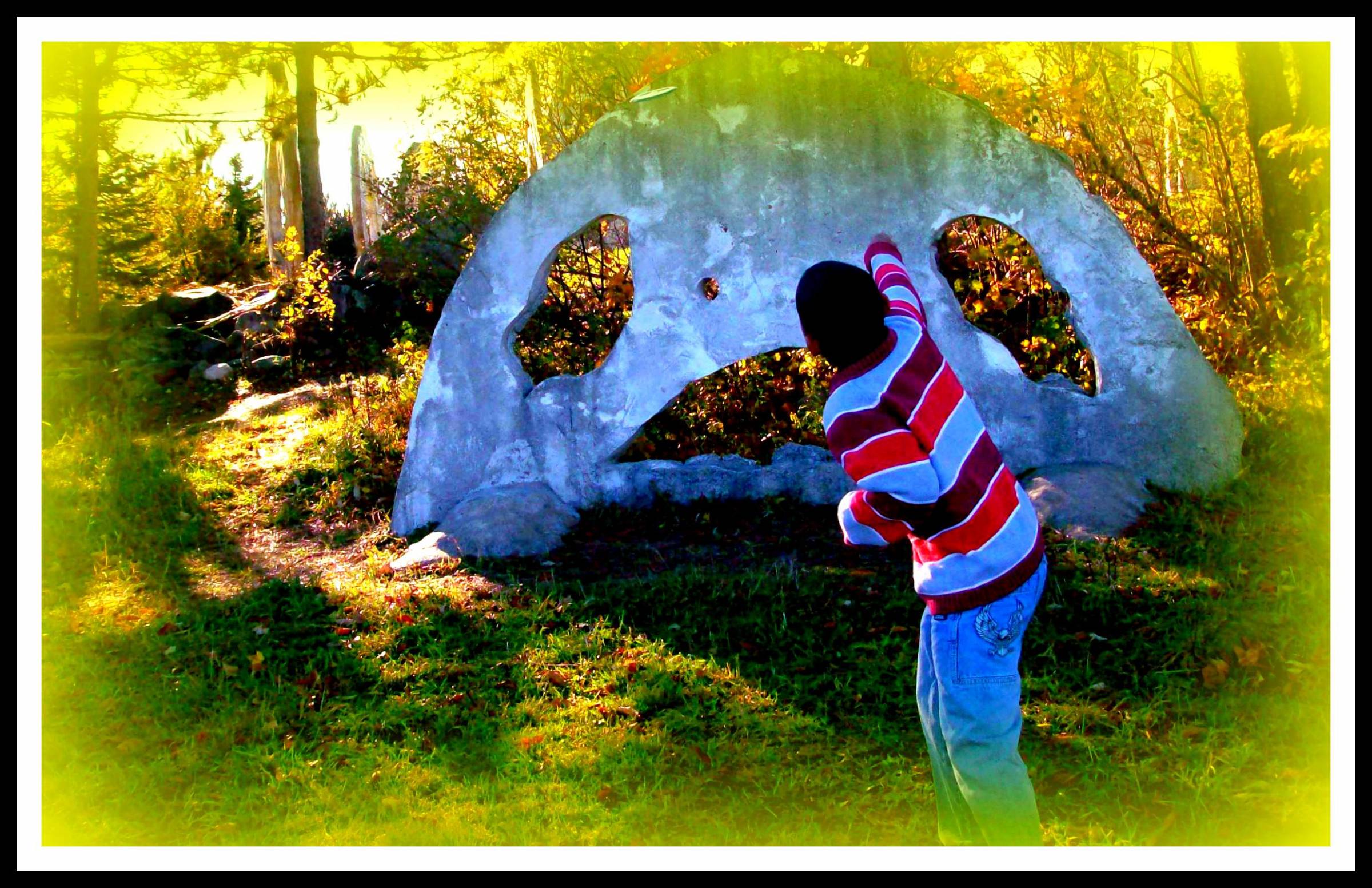 Hole 1 • Screaming Heads (Burks Falls, ON) | Disc Golf Courses | Disc ...