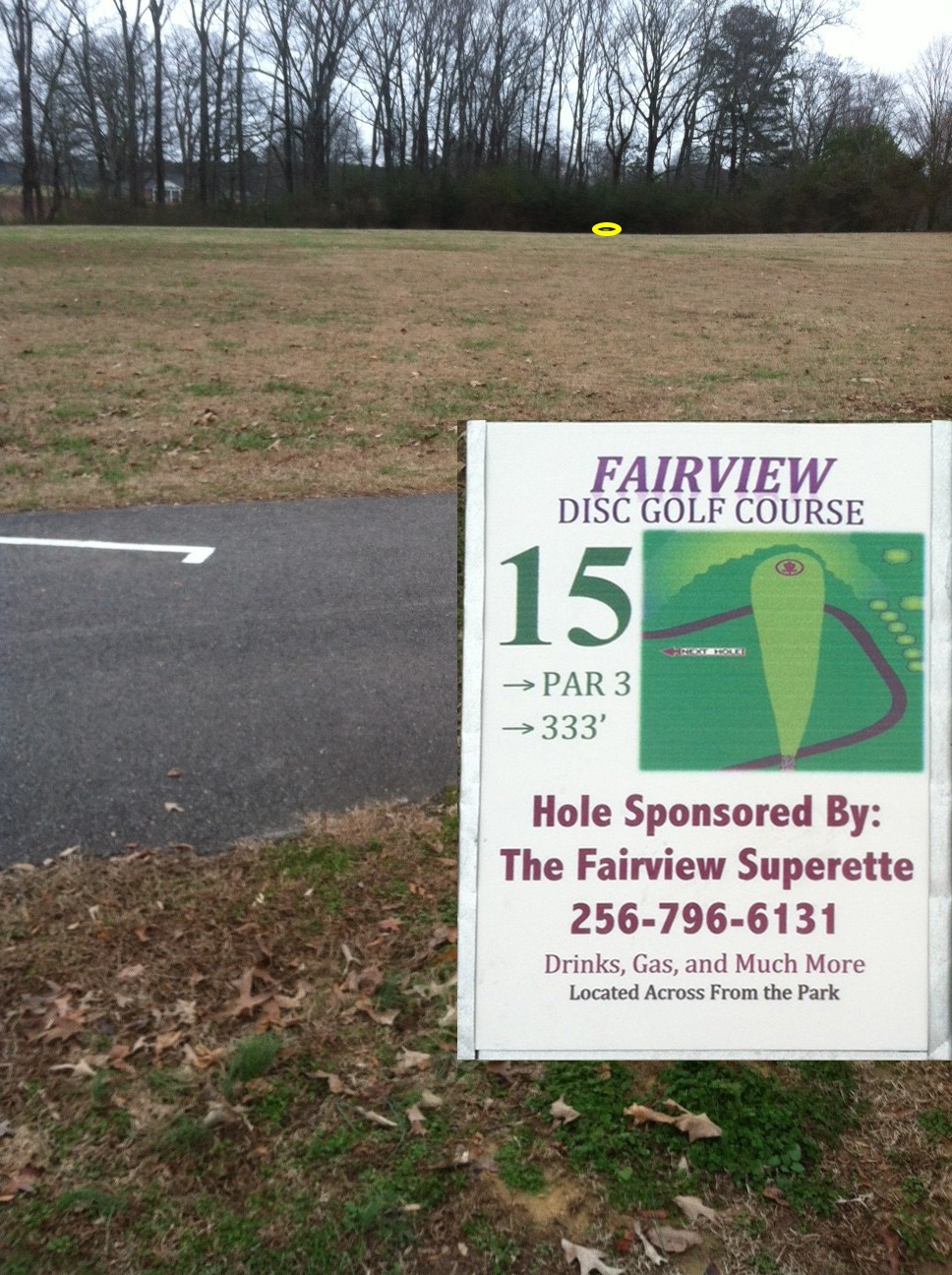 Hole 15 • Fairview Park (Fairview, AL) | Disc Golf Courses | Disc Golf ...