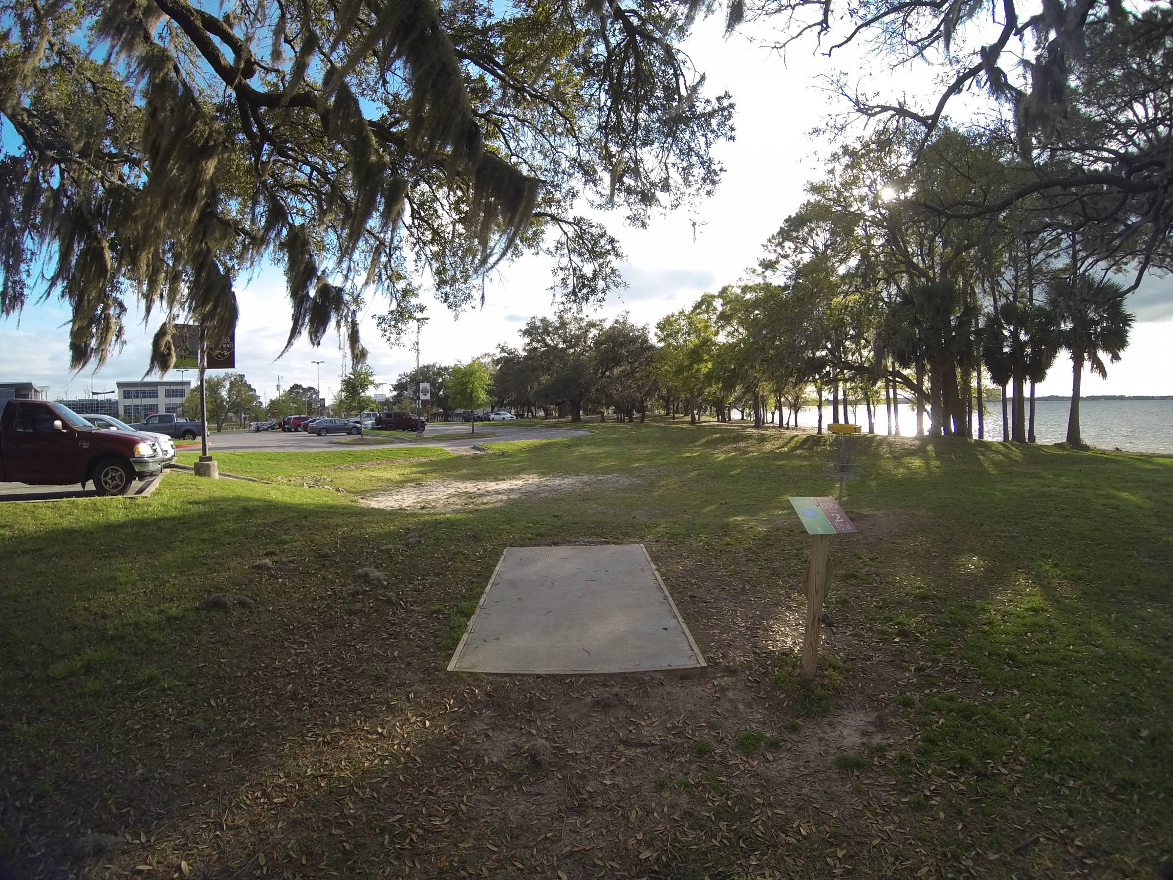 Hole 2 • Florida State University (Panama City, FL) | Disc Golf Courses ...
