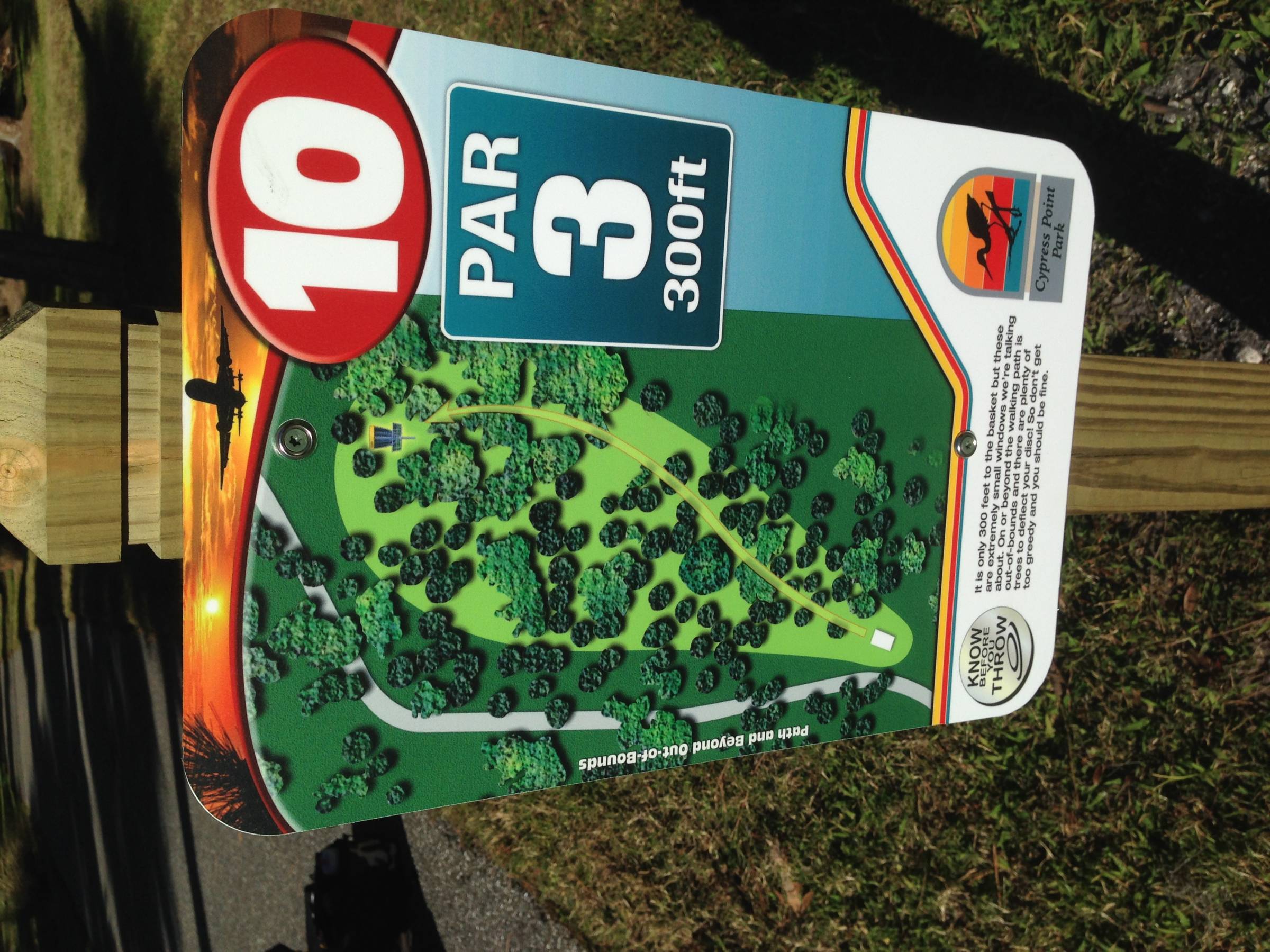 Hole 10 • Cypress Point Park (Tampa, FL) | Disc Golf Courses | Disc ...