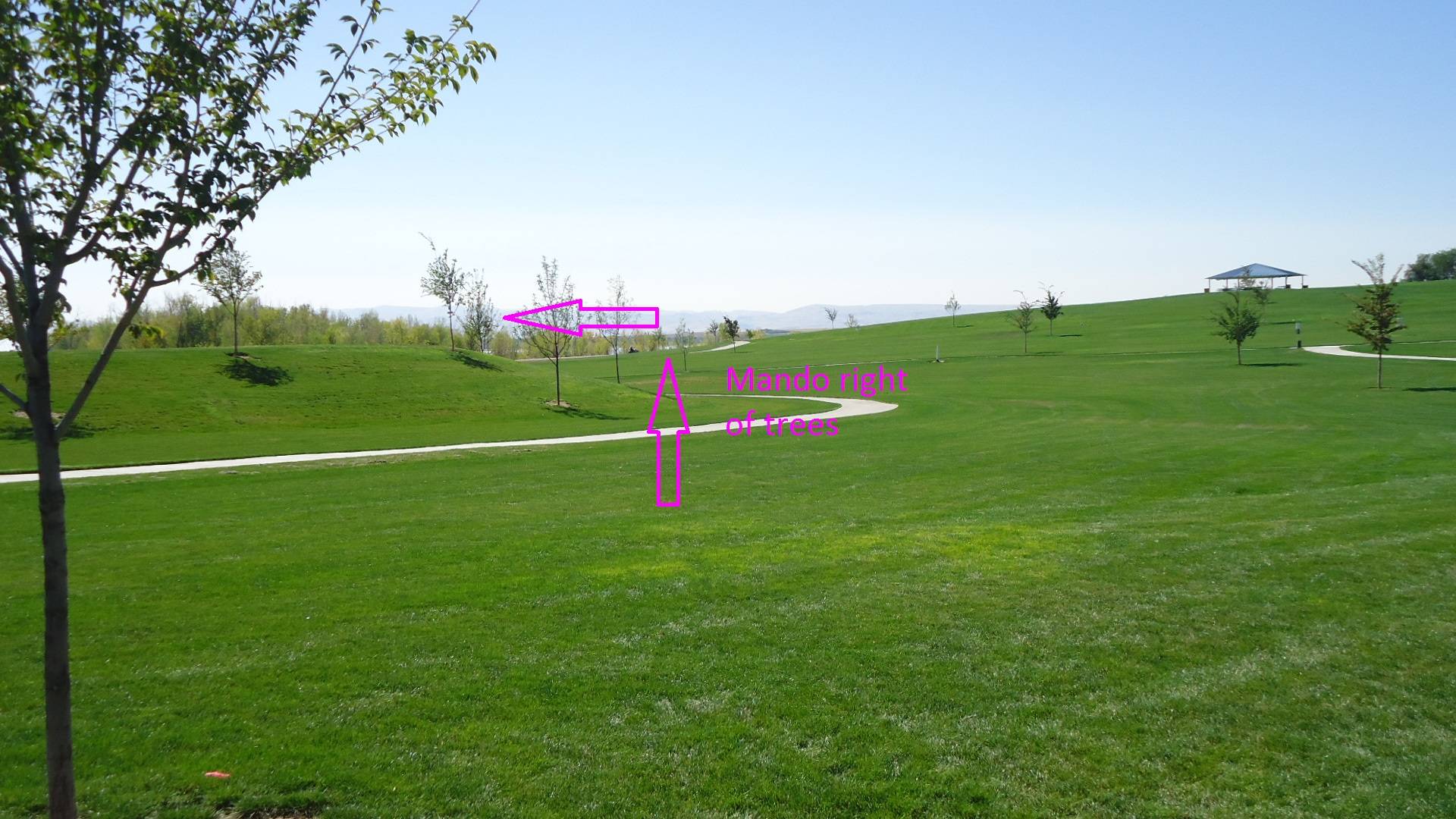 Hole 6 • Mallard Park (Caldwell, ID) | Disc Golf Courses | Disc Golf Scene