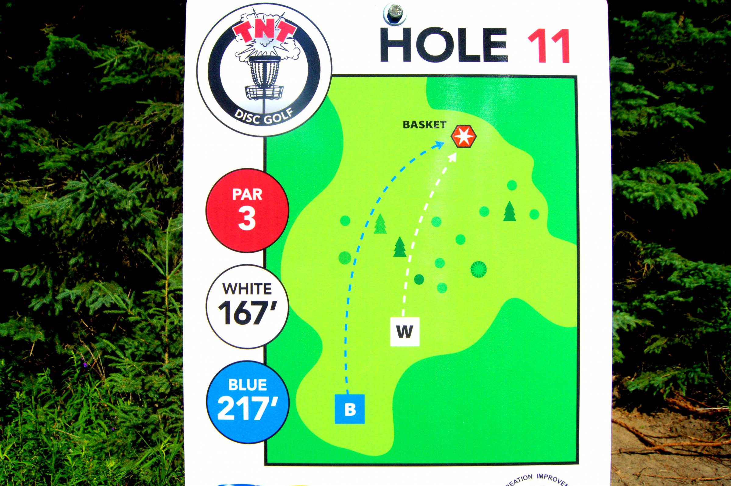 Hole 11 • Tottenham Conservation Park (Tottenham, ON) | Disc Golf ...