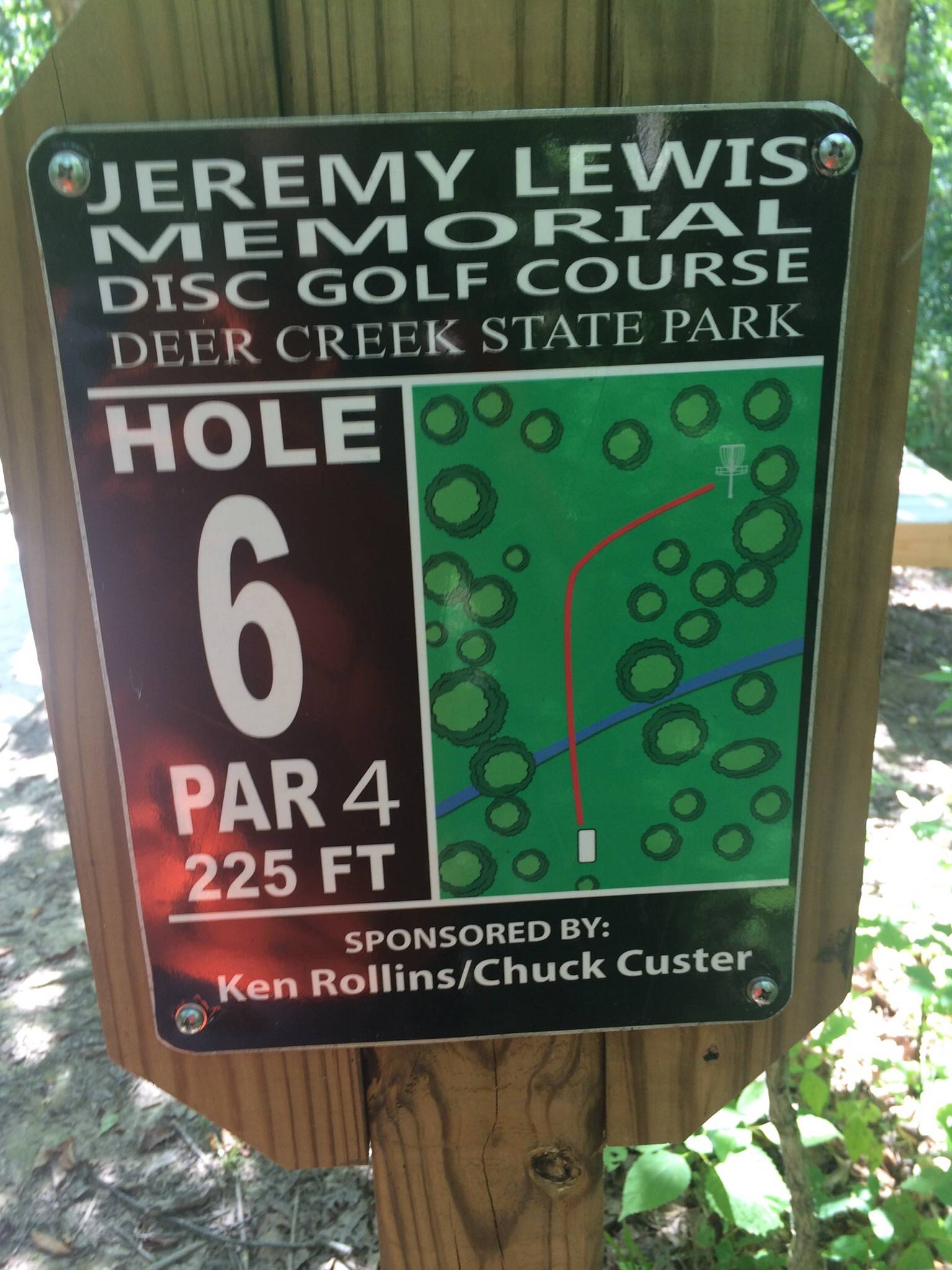 Hole 6 • Deer Creek State Park (Mount Sterling, OH) | Disc Golf Courses ...