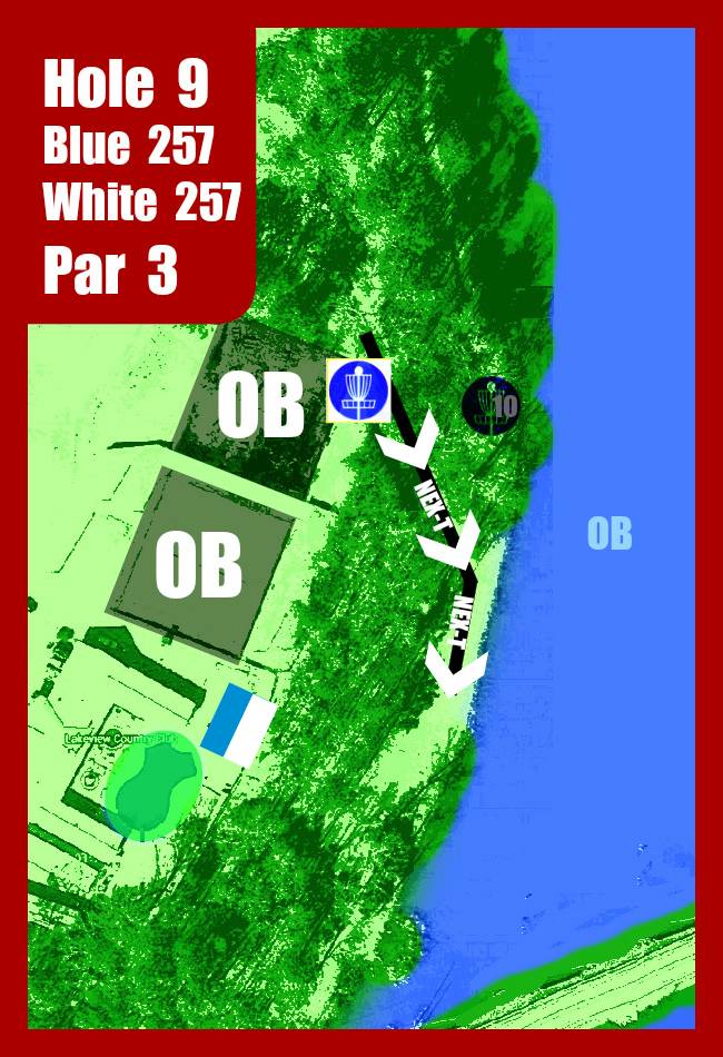 Hole 9 • Lakeview Country Club (McCalla, AL) | Disc Golf Courses | Disc ...