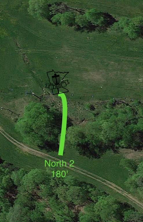 Hole 2 • Powder Ridge (Kimball, MN) | Disc Golf Courses | Disc Golf Scene