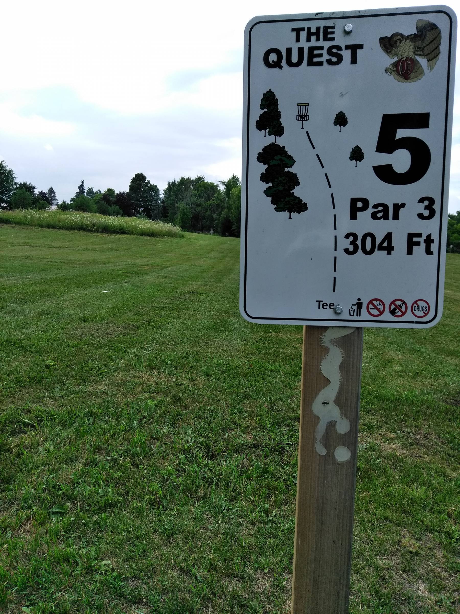 Hole 5 • The Quest (North Branch, MI) | Disc Golf Courses | Disc Golf Scene