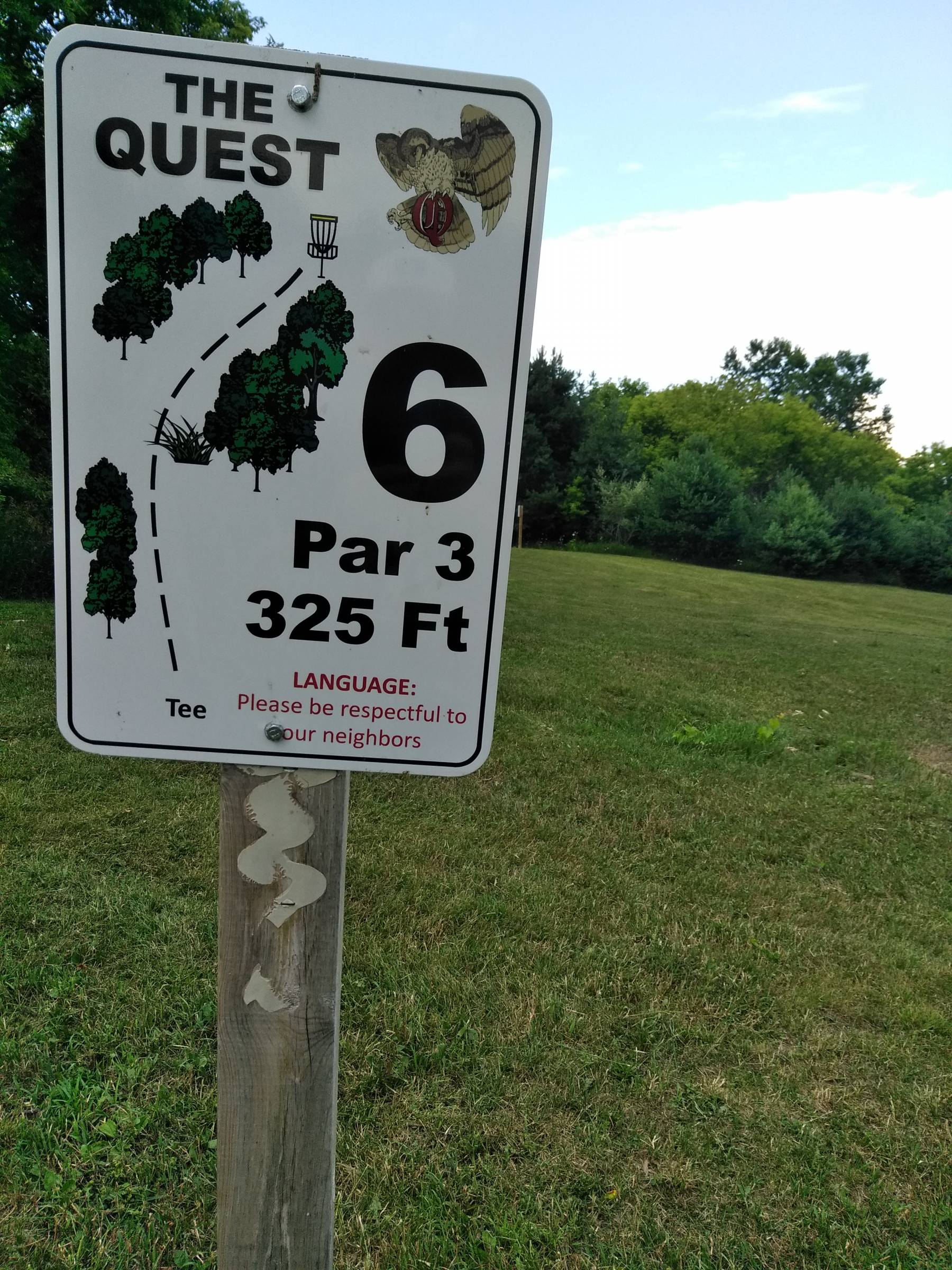 Hole 6 • The Quest (North Branch, MI) | Disc Golf Courses | Disc Golf Scene