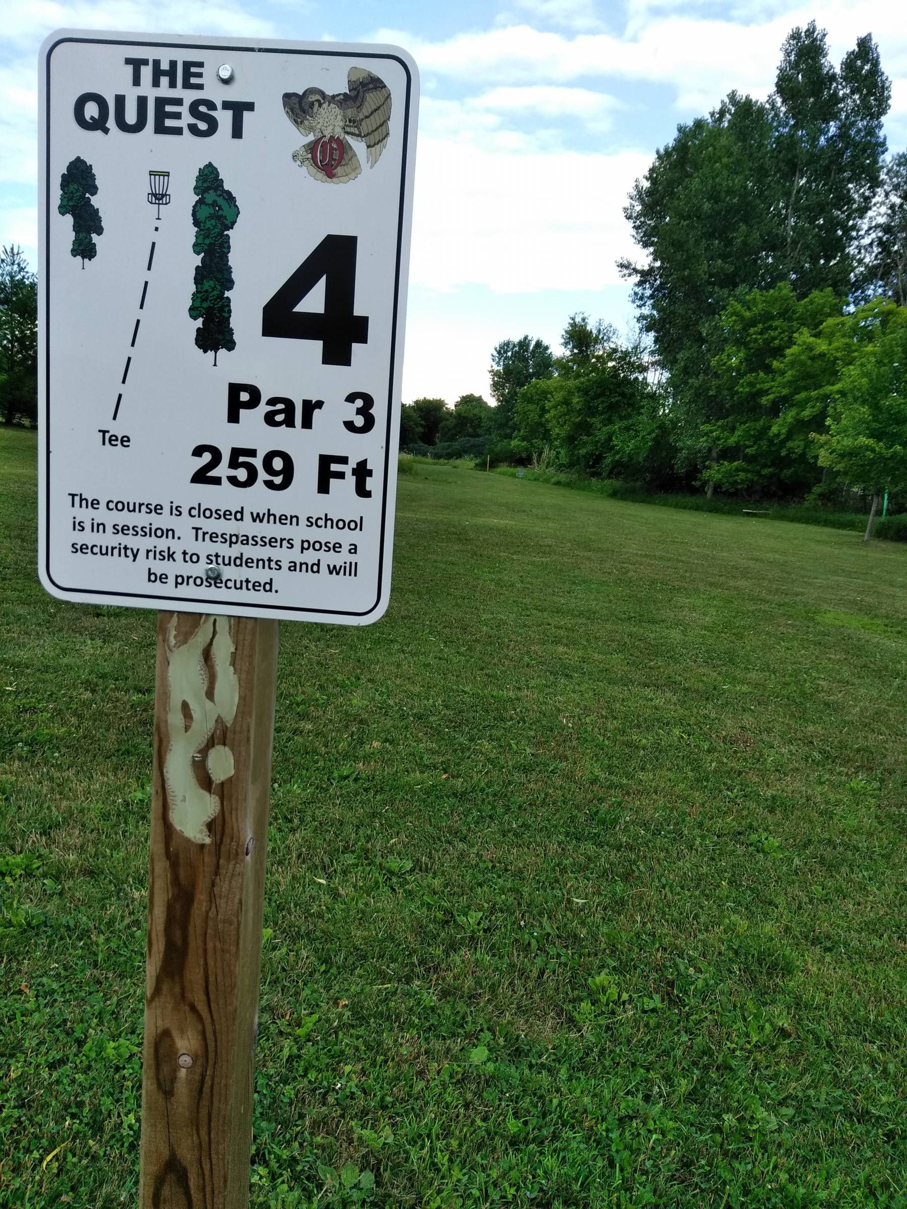 Hole 4 • The Quest (North Branch, MI) | Disc Golf Courses | Disc Golf Scene