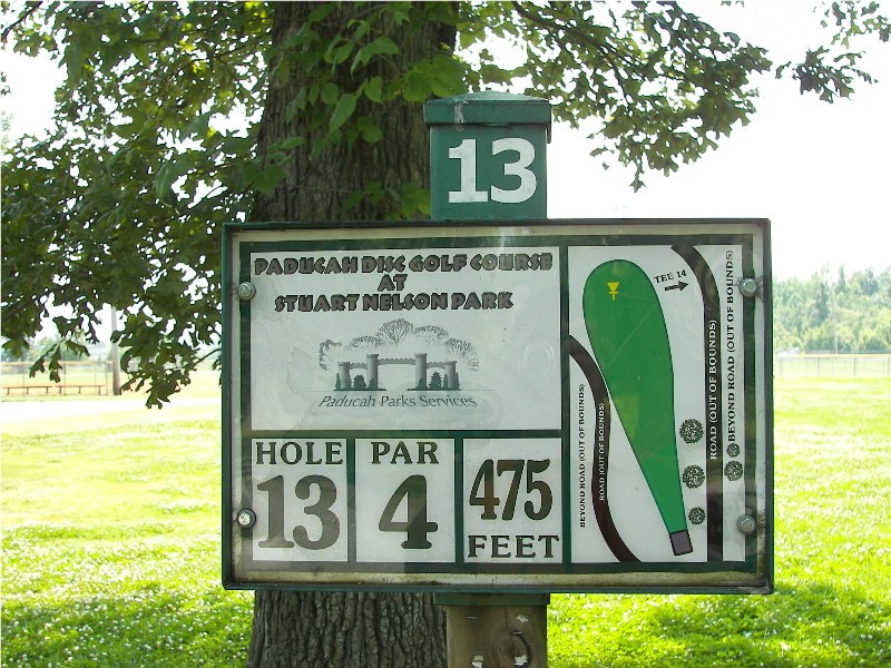 Hole 13 • Paducah DGC @ Stuart Nelson Park (Paducah, KY) | Disc Golf ...