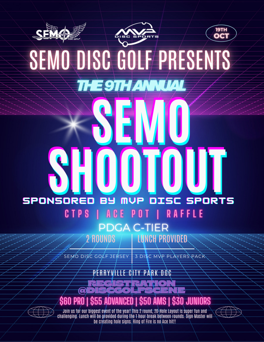 9th Annual Semo Shootout Sponsored By MVP Disc Sports · Disc Golf Scene