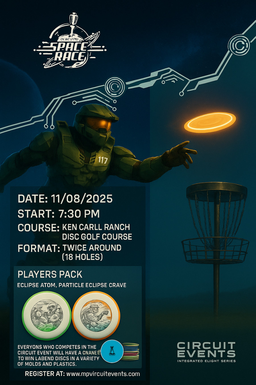 “Nebula” - MVP Space Race · Disc Golf Scene