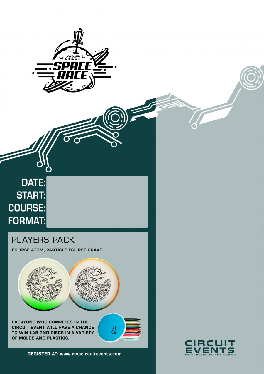 Daubendiek Space Race - 2025 · Disc Golf Scene