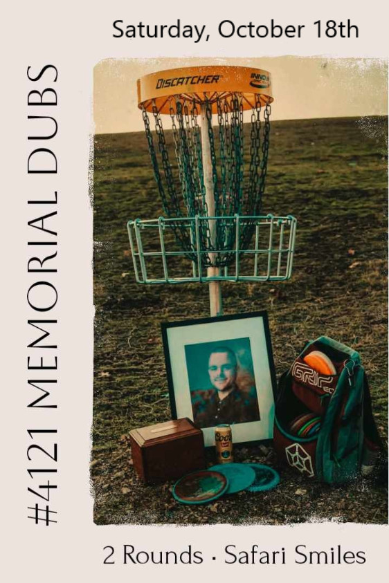 4th Annual 4121 Memorial Dubs - Rescheduled · Disc Golf Scene