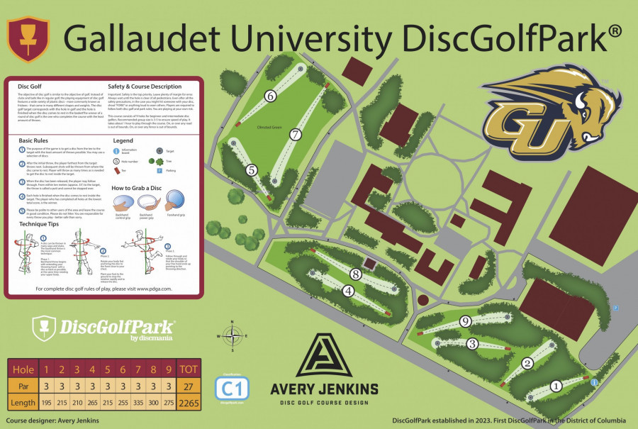 Gallaudet Turkey Showdown III · Disc Golf Scene