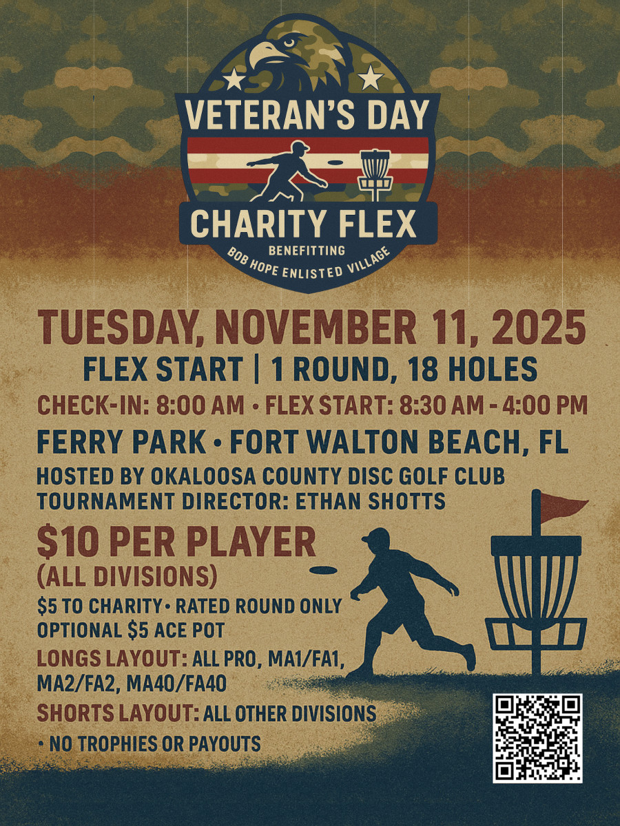 Veteran's Day Charity Flex benefitting Bob Hope AF Enlisted Village ...