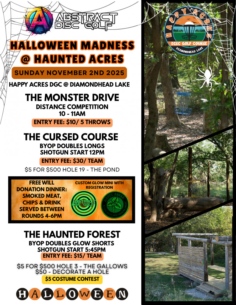 Halloween Madness @ Haunted Acres - The Haunted Forrest BYOP Glow ...