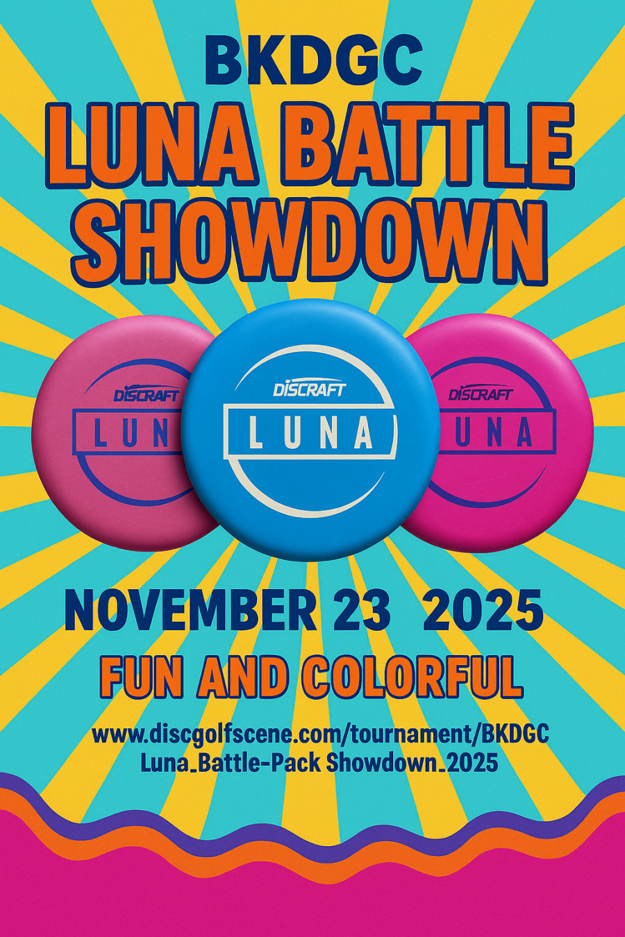 BKDGC Luna Battle Pack Showdown · Disc Golf Scene