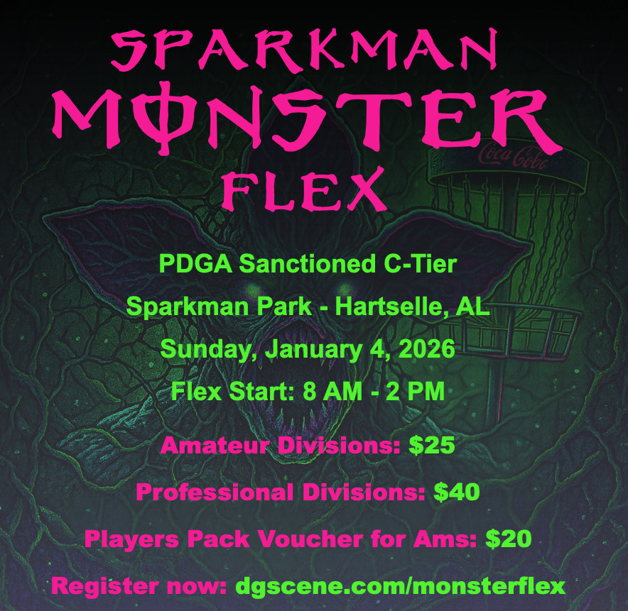 SHDG Flex Series #4 - The Sparkman Monster · Disc Golf Scene