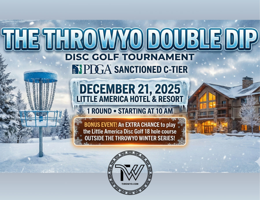 The ThroWYO Double-Dip · Disc Golf Scene