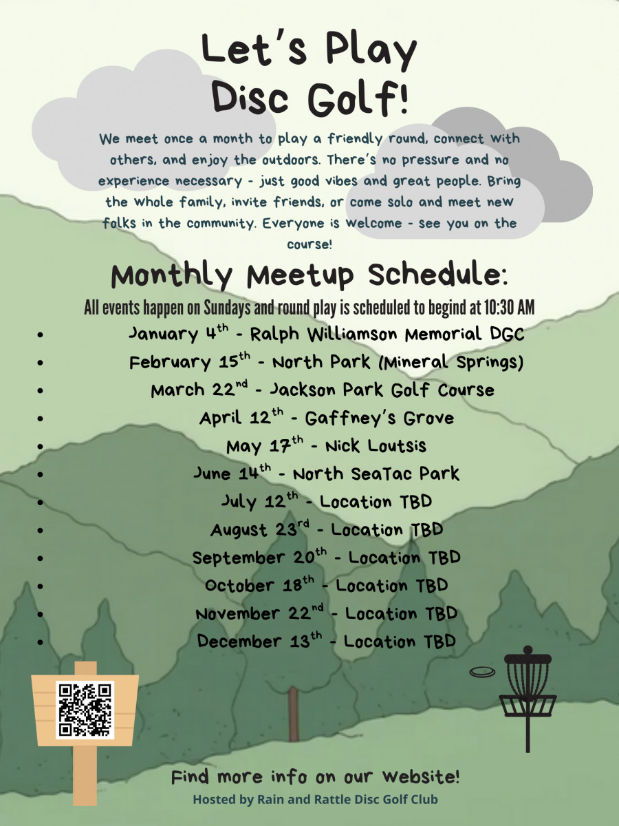 February Flight · Disc Golf Scene