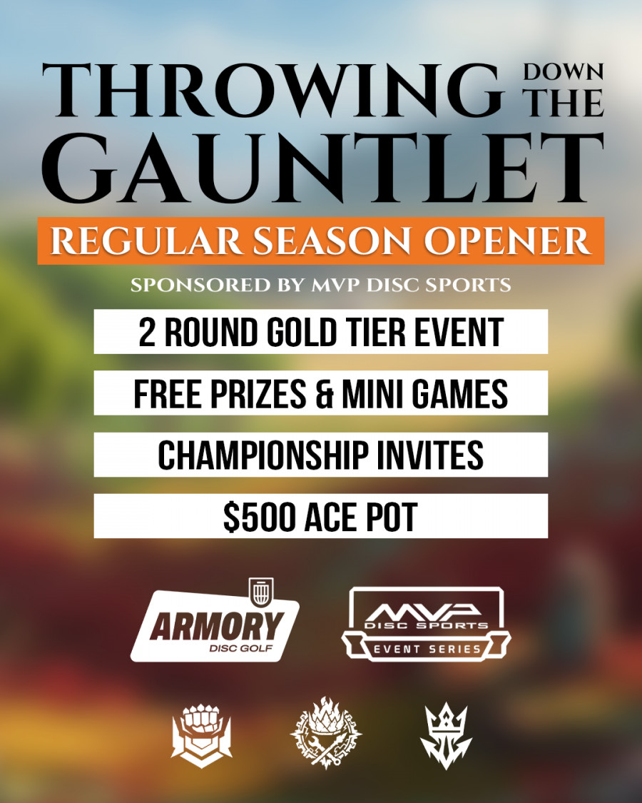 Throwing Down the Gauntlet Regular Season Opener (GOLD), Sponsored by ...