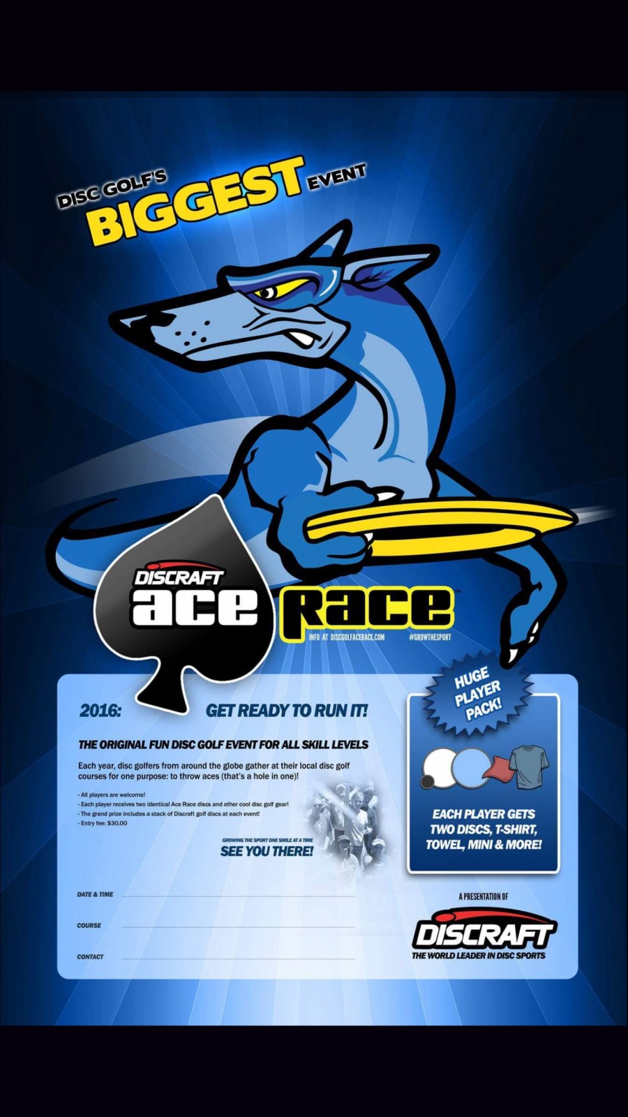 Ace Race at Reed Park (2016) · Disc Golf Scene
