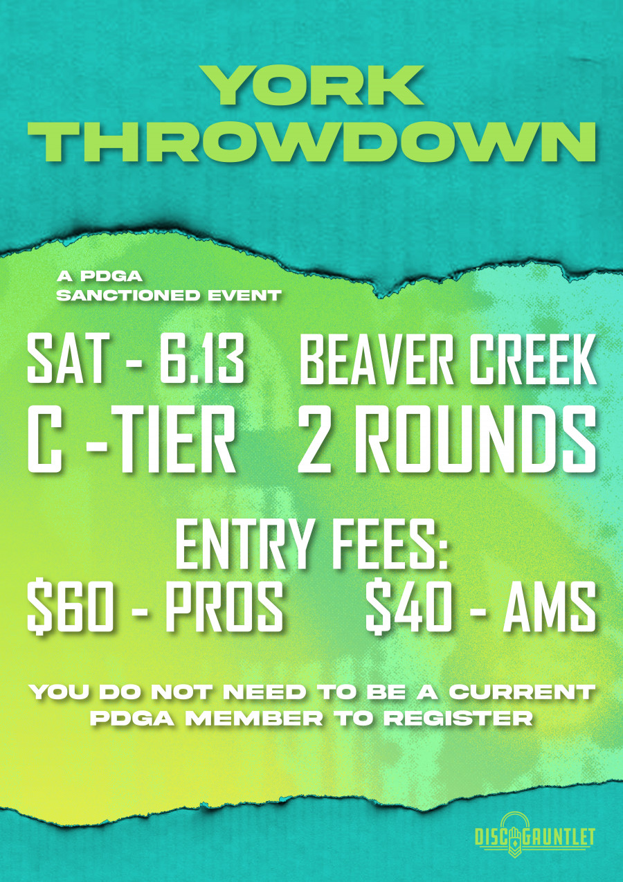 York Throwdown #7 · Disc Golf Scene