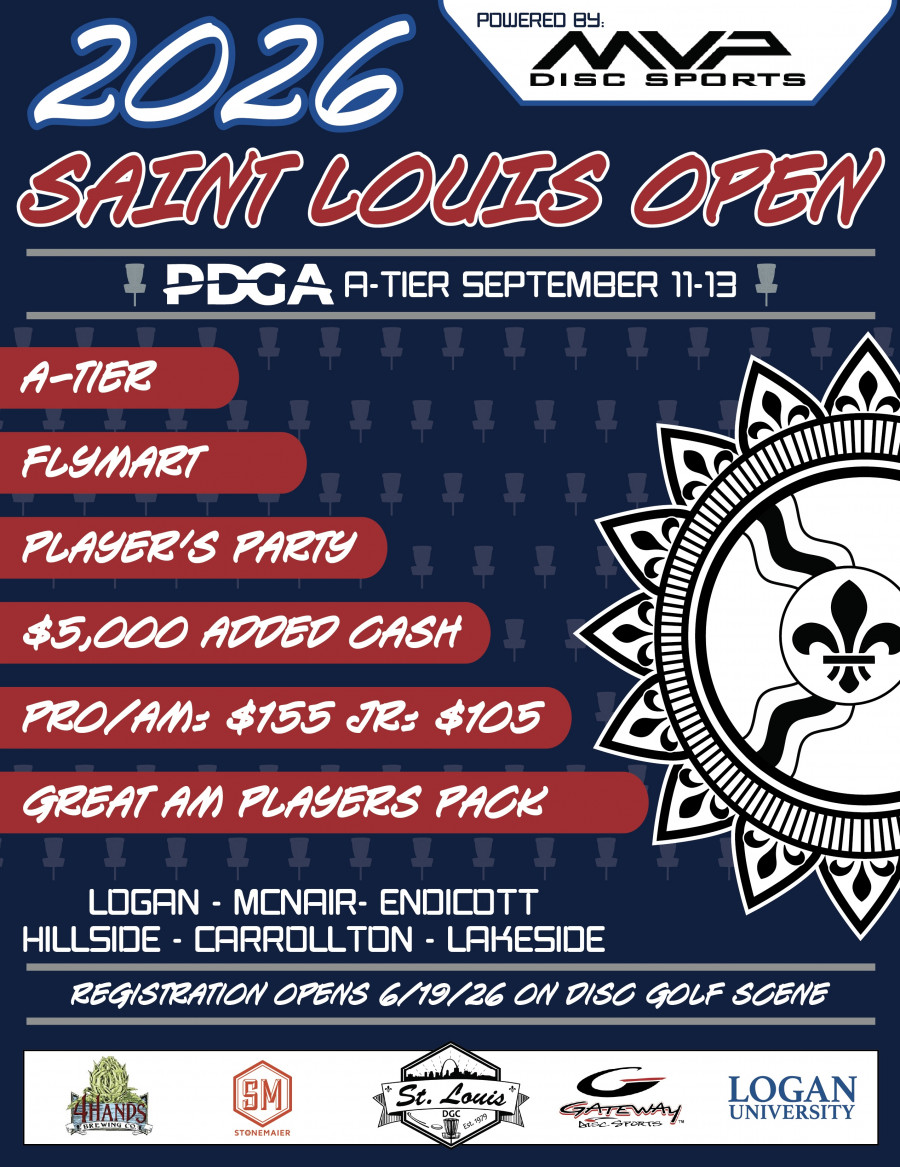 21st Annual St Louis Open Powered by MVP Disc Sports · Disc Golf Scene