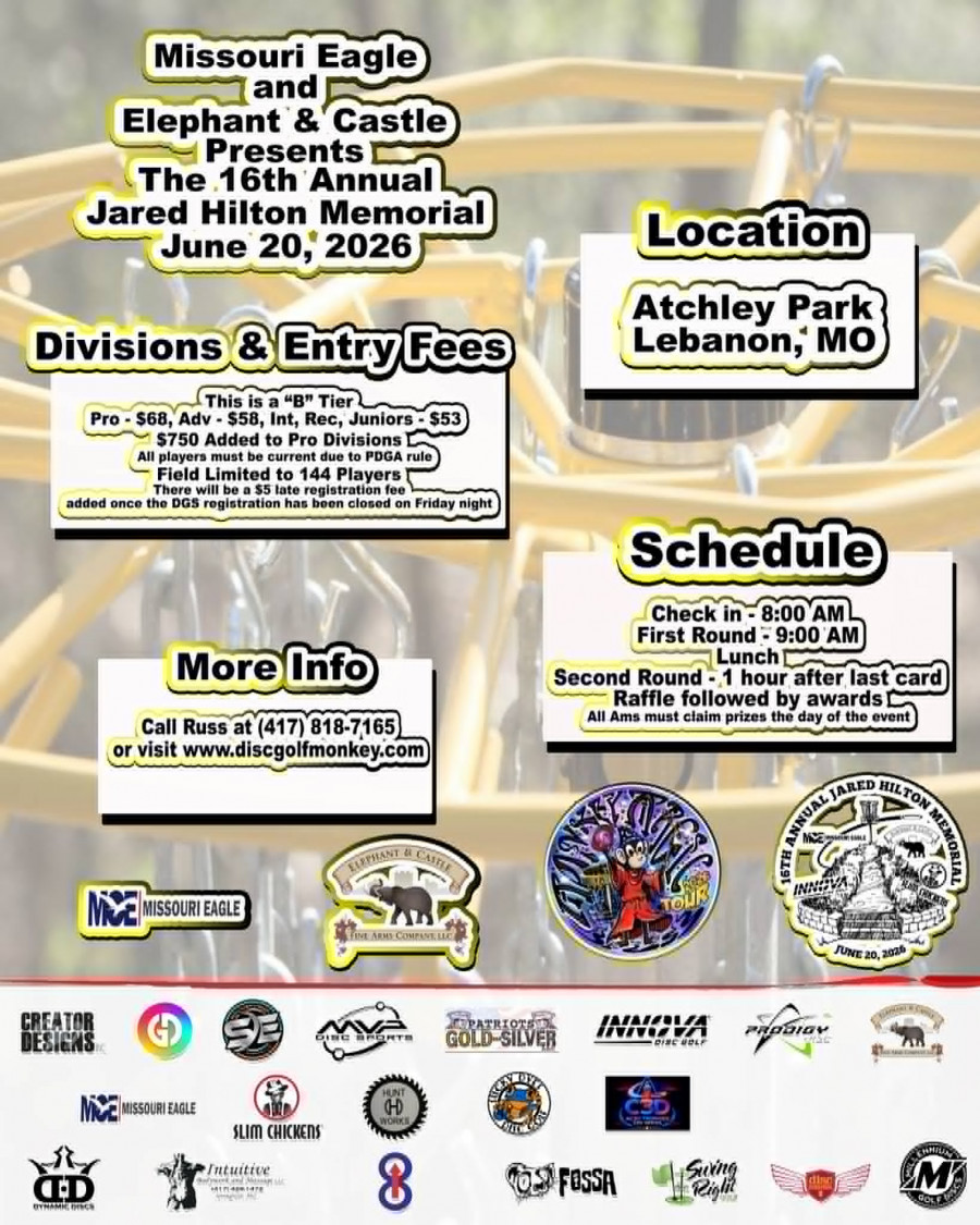Missouri Eagle & Elephant & Castle presents: The 16th Annual Jared ...