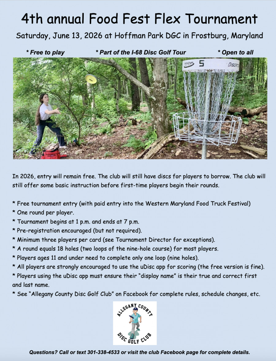 4th annual Food Fest Flex Tournament · Disc Golf Scene