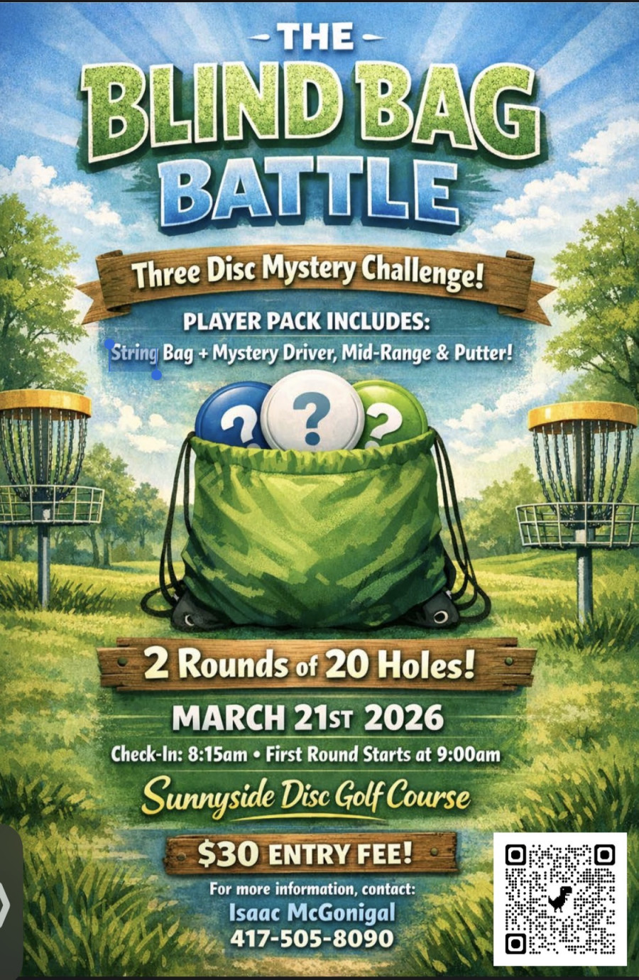 Blind Bag Battle · Disc Golf Scene