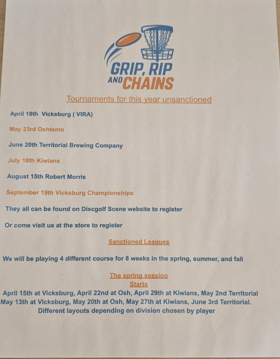 Grip, RIp, and Chains Invitational #3 · Disc Golf Scene