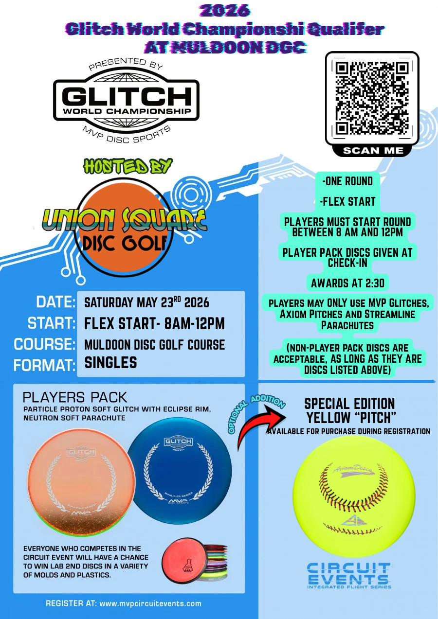 2026 Muldoon Glitch World Championship Qualifer · Disc Golf Scene