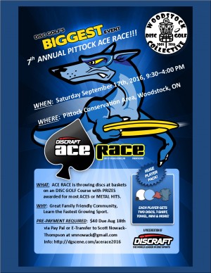 Discraft Ace Race hosted by Woodstock Disc Golf Collective (2016 ...