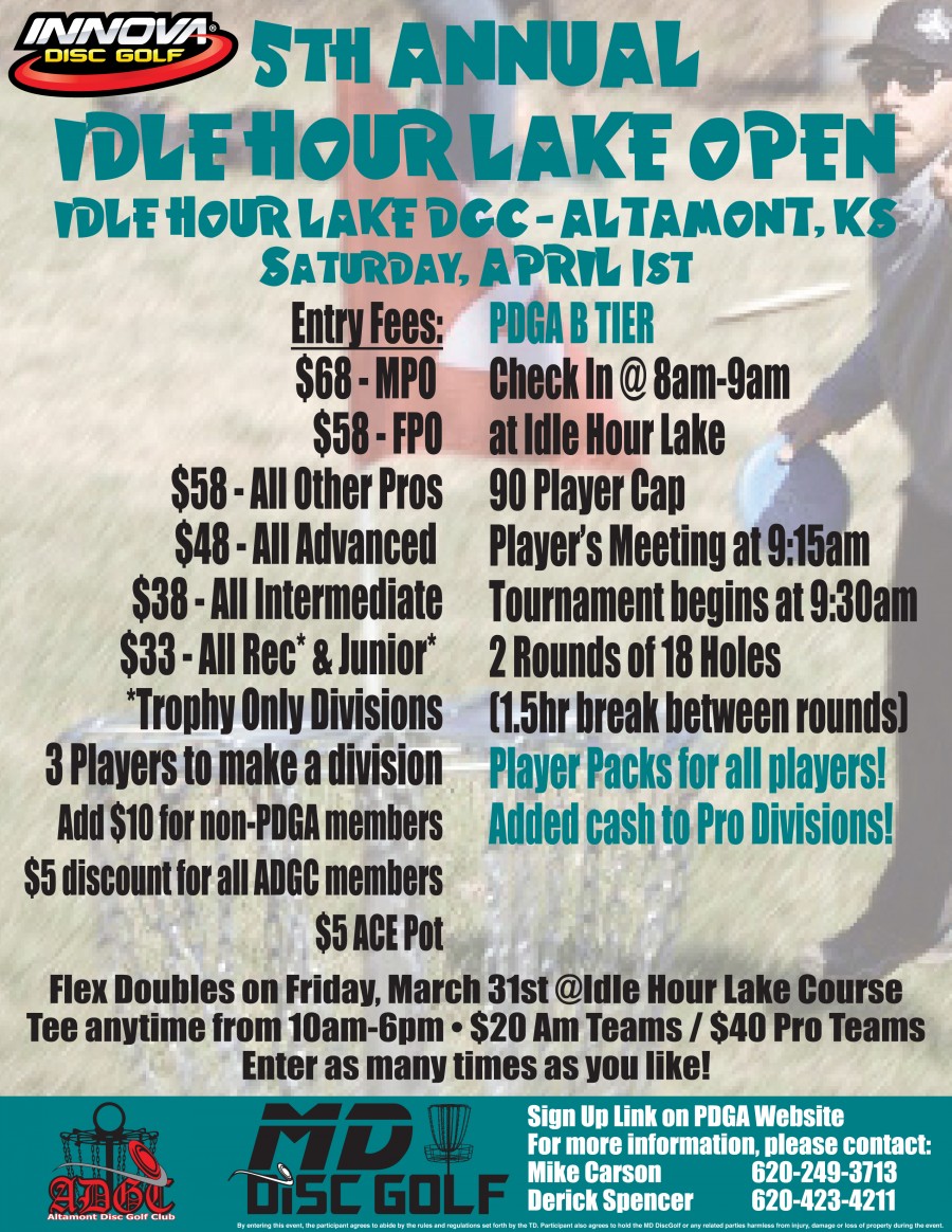 Idle Hour Open 2017 (2017, MD Disc Golf) · Disc Golf Scene