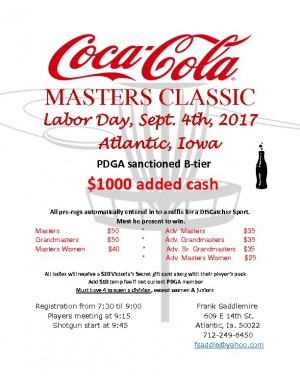 Coca-Cola Masters Classic - All Masters Divisions (2017, Atlantic Disc ...