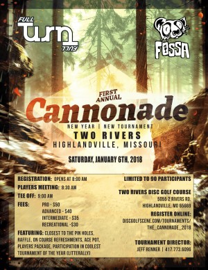 The Cannonade (2018, Jeff Renner) · Disc Golf Scene