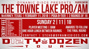 Dynamic Discs Presents the Towne Lake Pro/AM (2018, Dynamic Discs ...