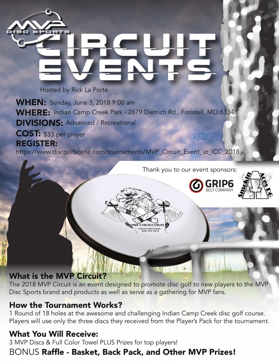 MVP Circuit Event at ICC (2018, Rick La Porte) · Disc Golf Scene