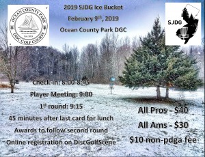 SJDG Ice Bucket (2019, South Jersey Disc Golf) · Disc Golf Scene