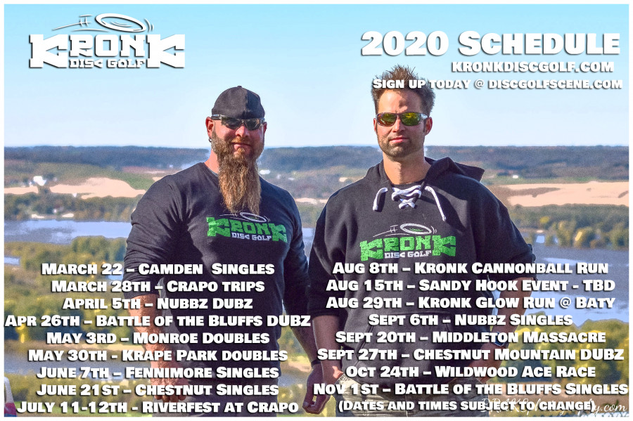 Crapo Trips presented by Kronk Disc Golf (2020, Kronk Disc Golf) · Disc ...