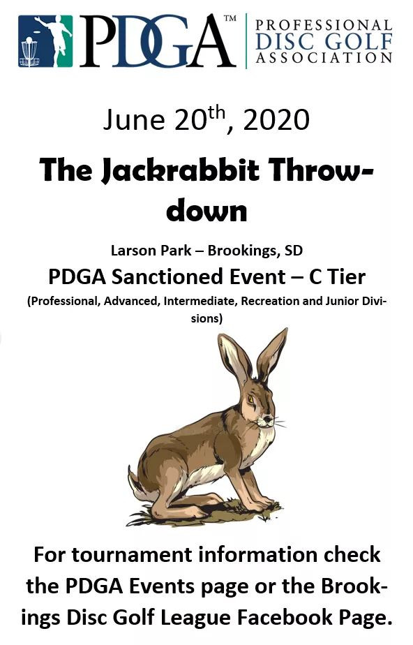 Jackrabbit Throwdown (2020, Brookings Disc Golf League/ Devan Weitala ...