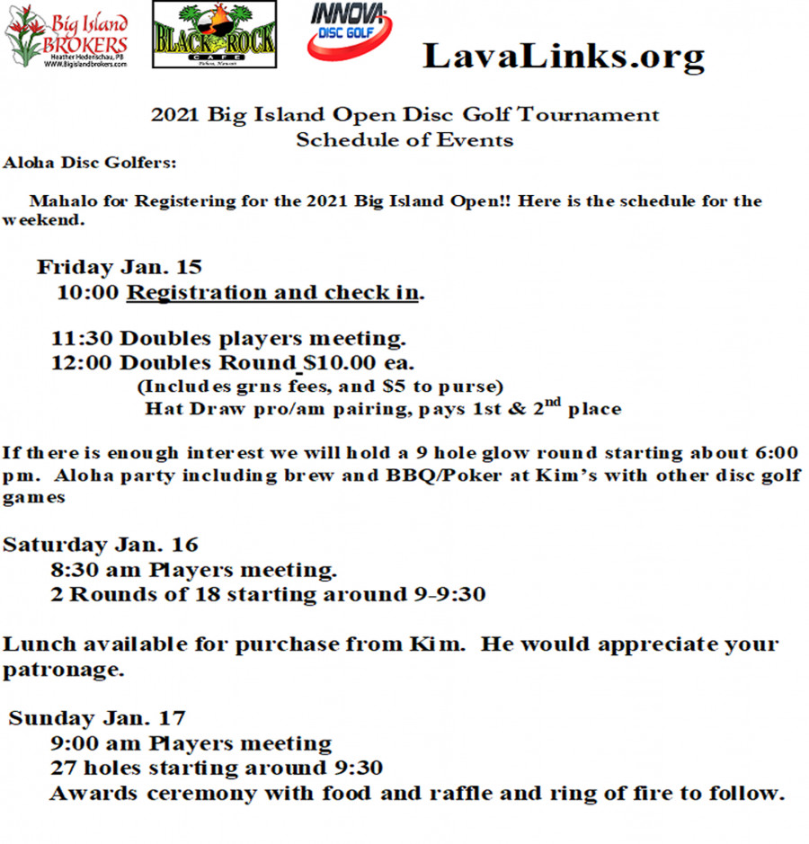 2021 Big Island Open (2021, Rob Nasworthy) · Disc Golf Scene