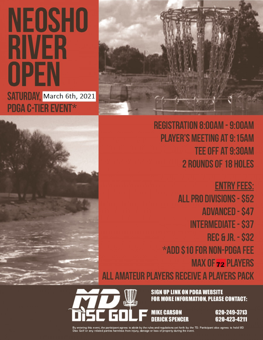 Neosho River Open 2021 (2021, MD Disc Golf) · Disc Golf Scene