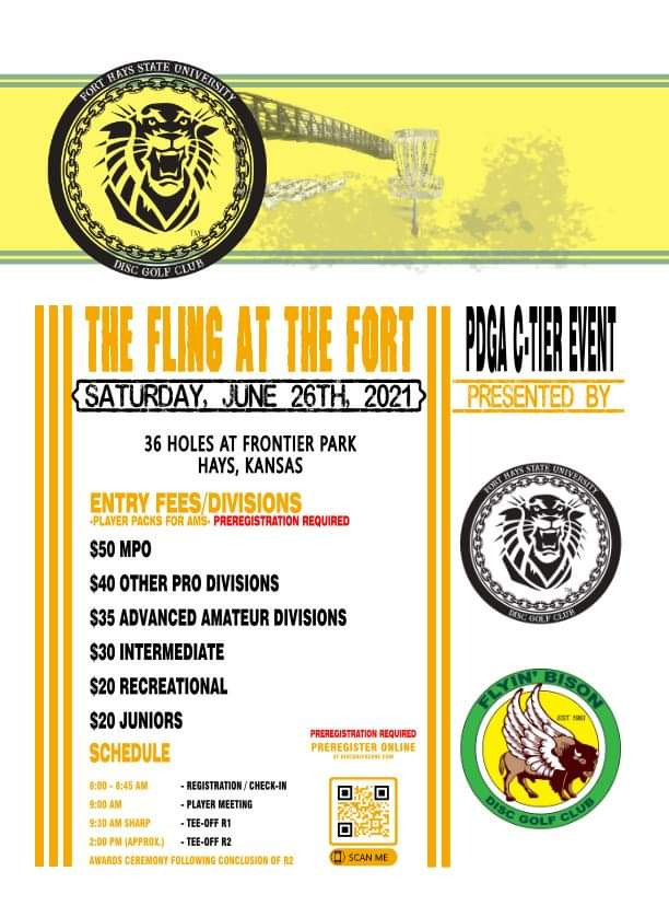 The Fling at The Fort (2021, Dillon Spellman) · Disc Golf Scene