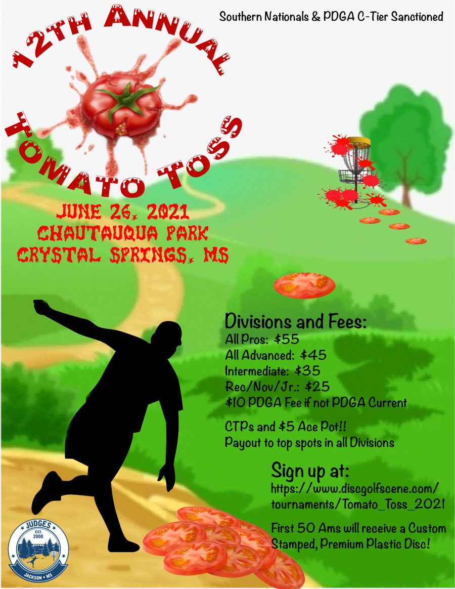 Tomato Toss (2021, JUDGES) · Disc Golf Scene