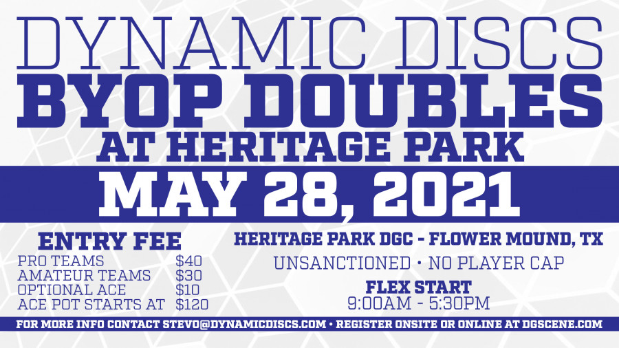 Dynamic Discs BYOP Doubles @ Heritage Park (2021, Dynamic Discs ...