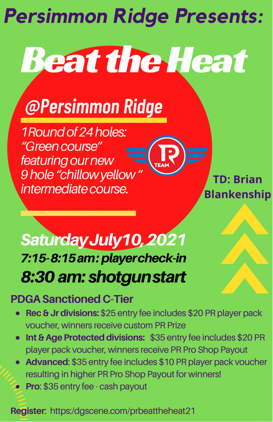 Persimmon Ridge "Beat the Heat" 2021 (2021, Persimmon Ridge DGC) · Disc ...